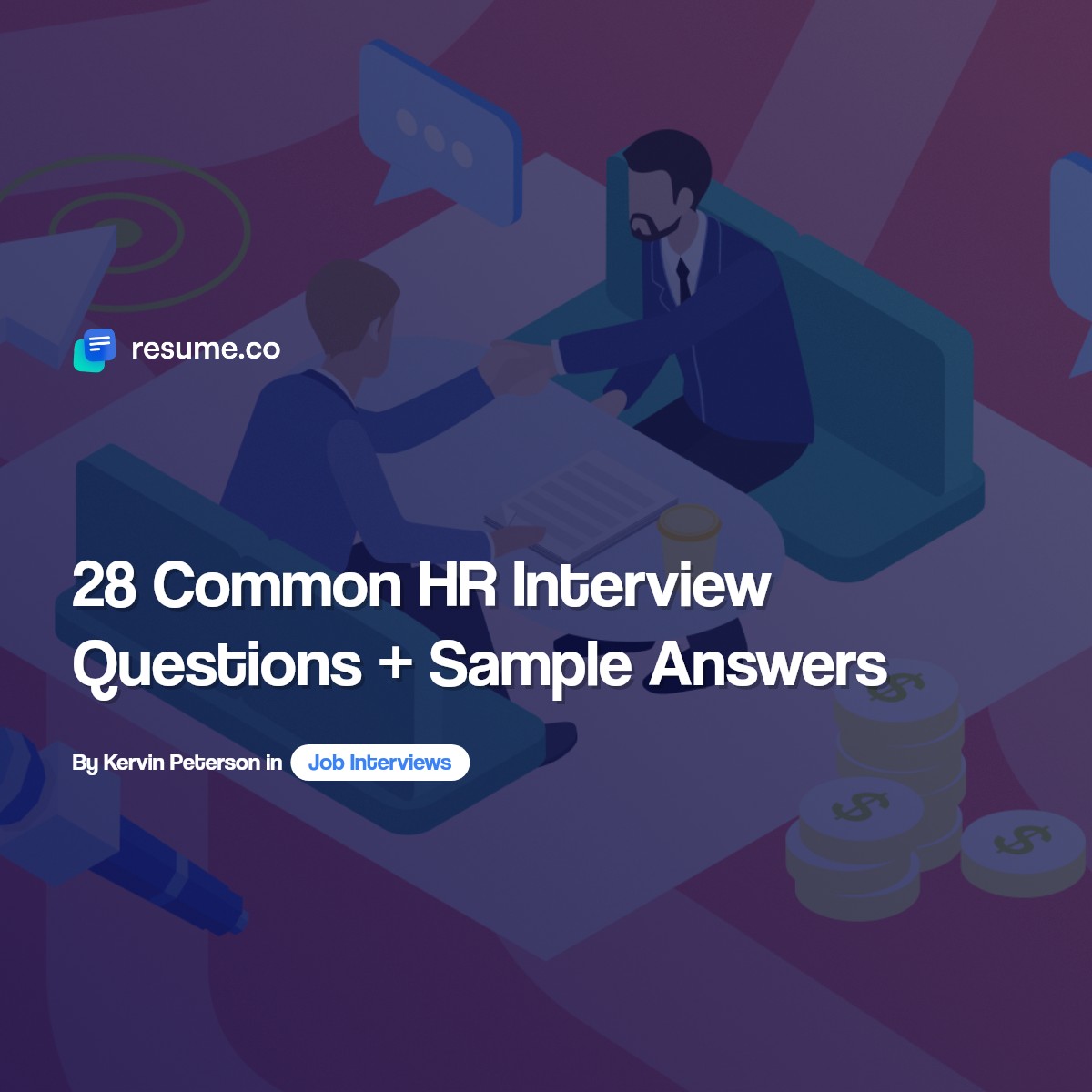 28 Common HR Interview Questions + Sample Answers